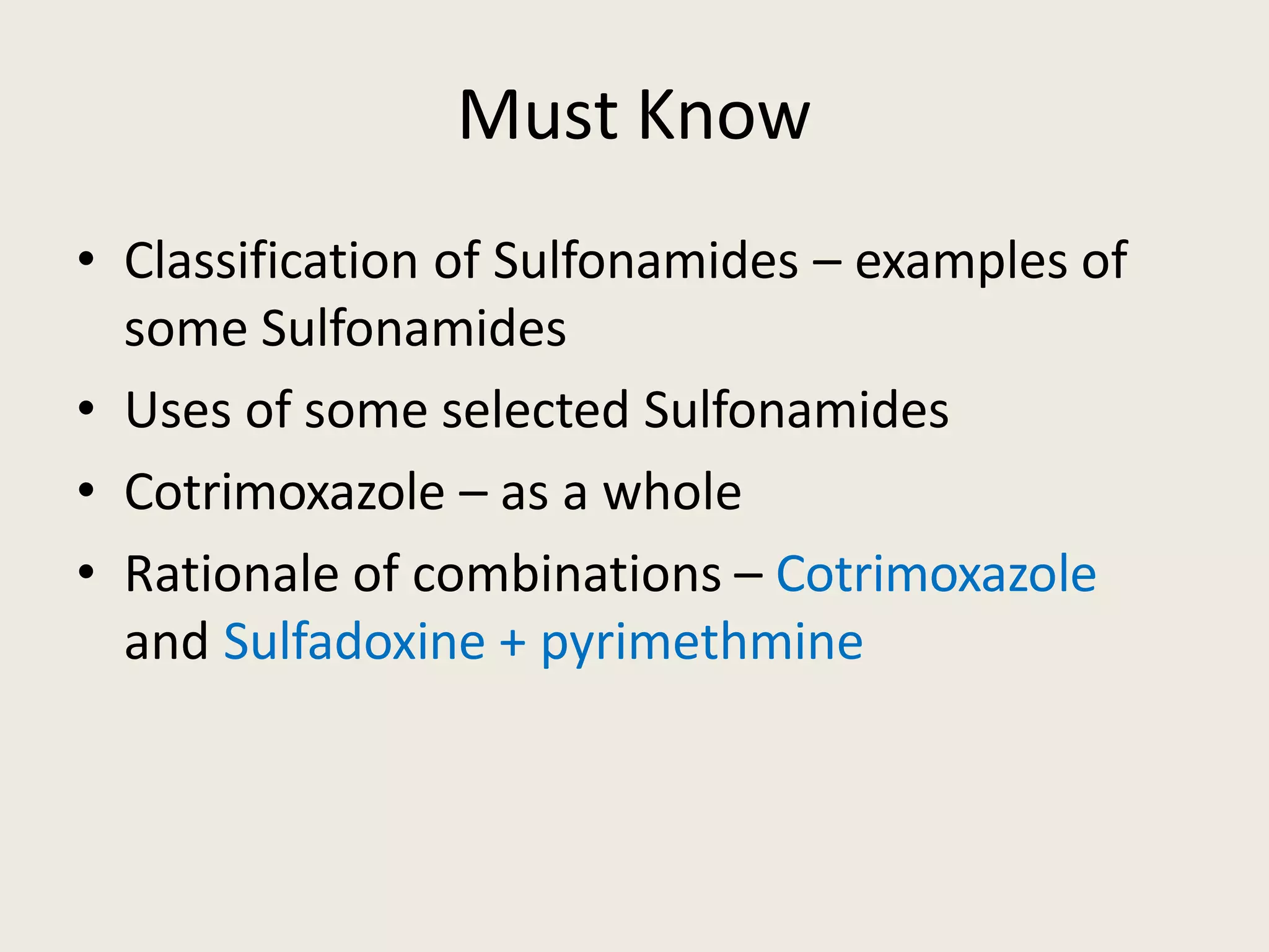 sulfonamides and cotrimoxazole.pptx