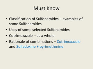 sulfonamides and cotrimoxazole.pptx