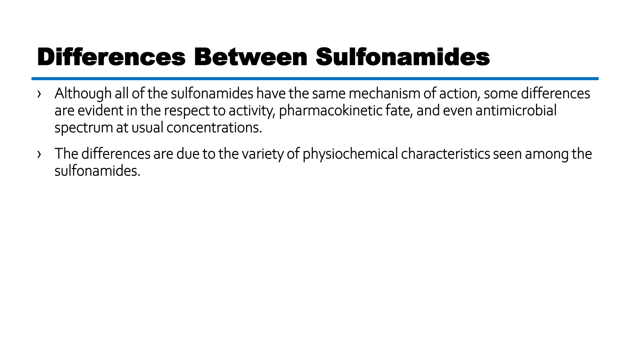 Sulfonamides and Sulfonamide Combinations Use in Animals.pptx