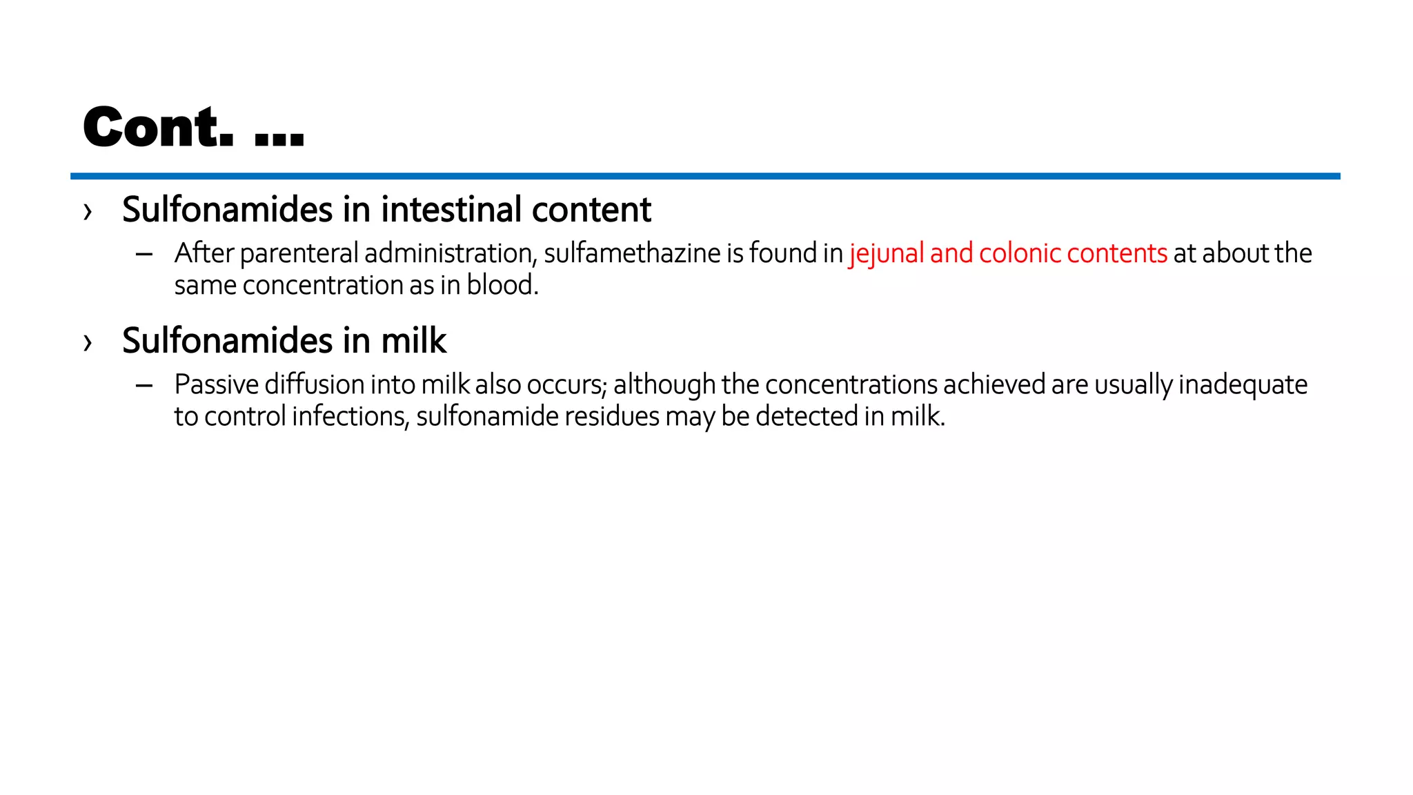 Sulfonamides and Sulfonamide Combinations Use in Animals.pptx