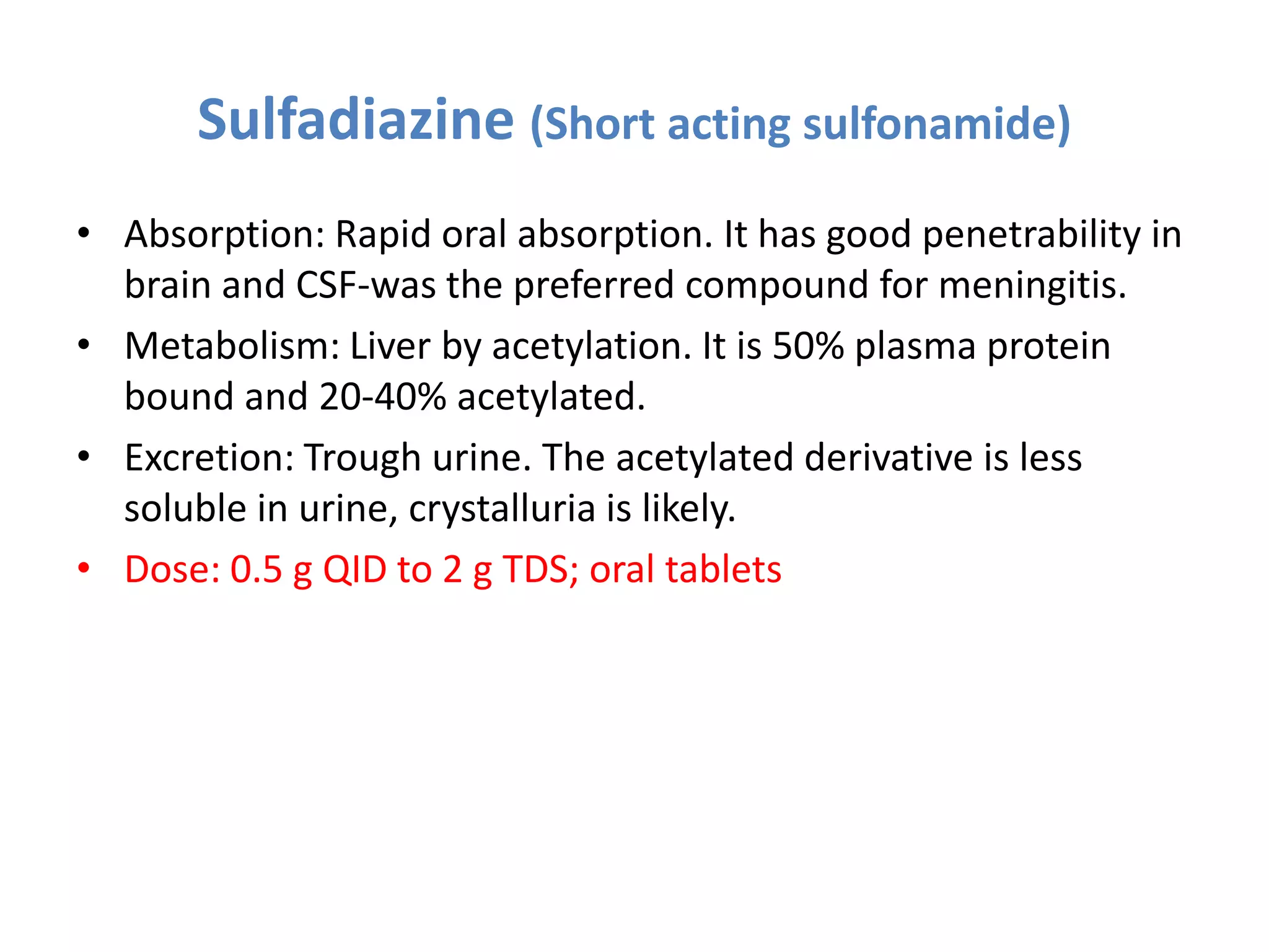 Sulfonamides and trimethoprim | PPTX