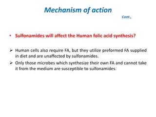 Sulfonamides and trimethoprim | PPTX