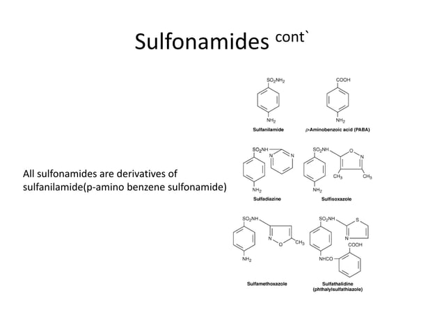 Sulfonamides & quinolones | PPT