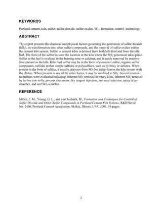 Sulfur formation | PDF