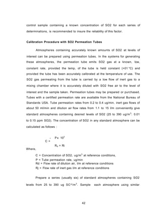 Sulfur dioxide monitoring | PDF