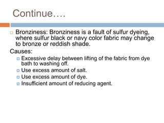 Sulfur dye Presentation | PPTX