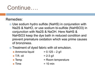Sulfur dye Presentation | PPTX