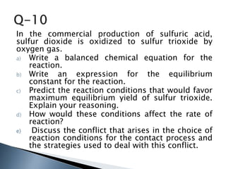 Sulfuric acid manufacturing and process flow diagram | PPTX