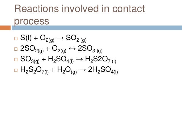Sulfuric acid king of chemicals industrial production using contact…
