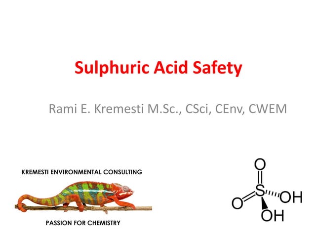 Sulfuric_Acid_Safety details about storage requirements | PPT