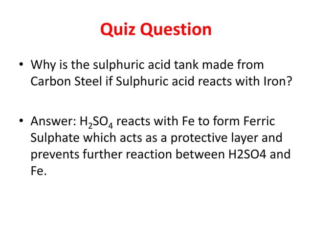 Sulfuric_Acid_Safety details about storage requirements | PPT