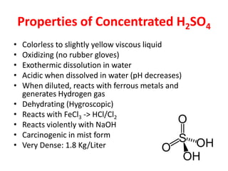 Sulfuric_Acid_Safety details about storage requirements | PPT