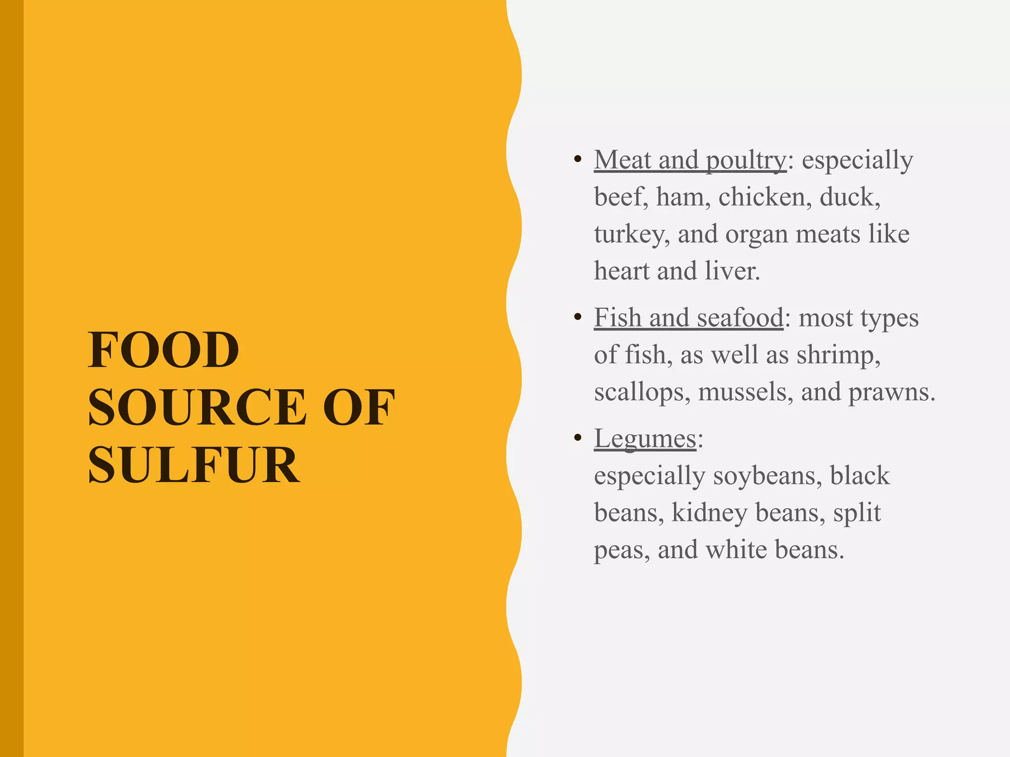 Sulfur in human body | PDF