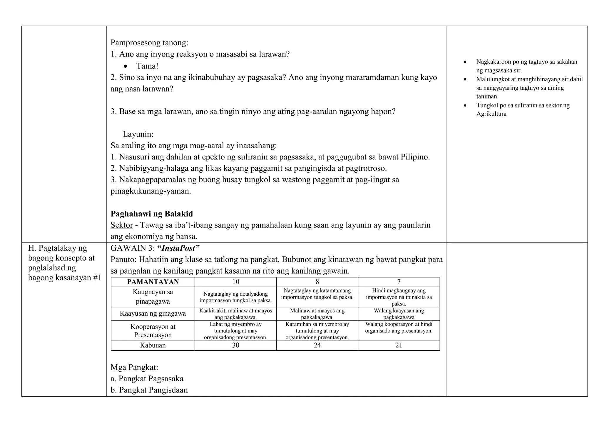 -Suliranin sa sektor ng Agrikultura.docx