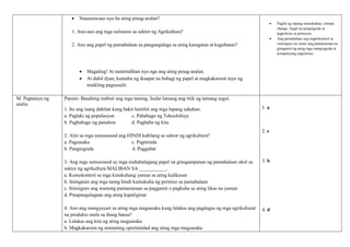 -Suliranin sa sektor ng Agrikultura.docx