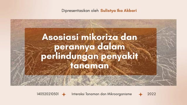 Asosiasi mikoriza dan perannya dalam perlindungan penyakit tanaman.pptx