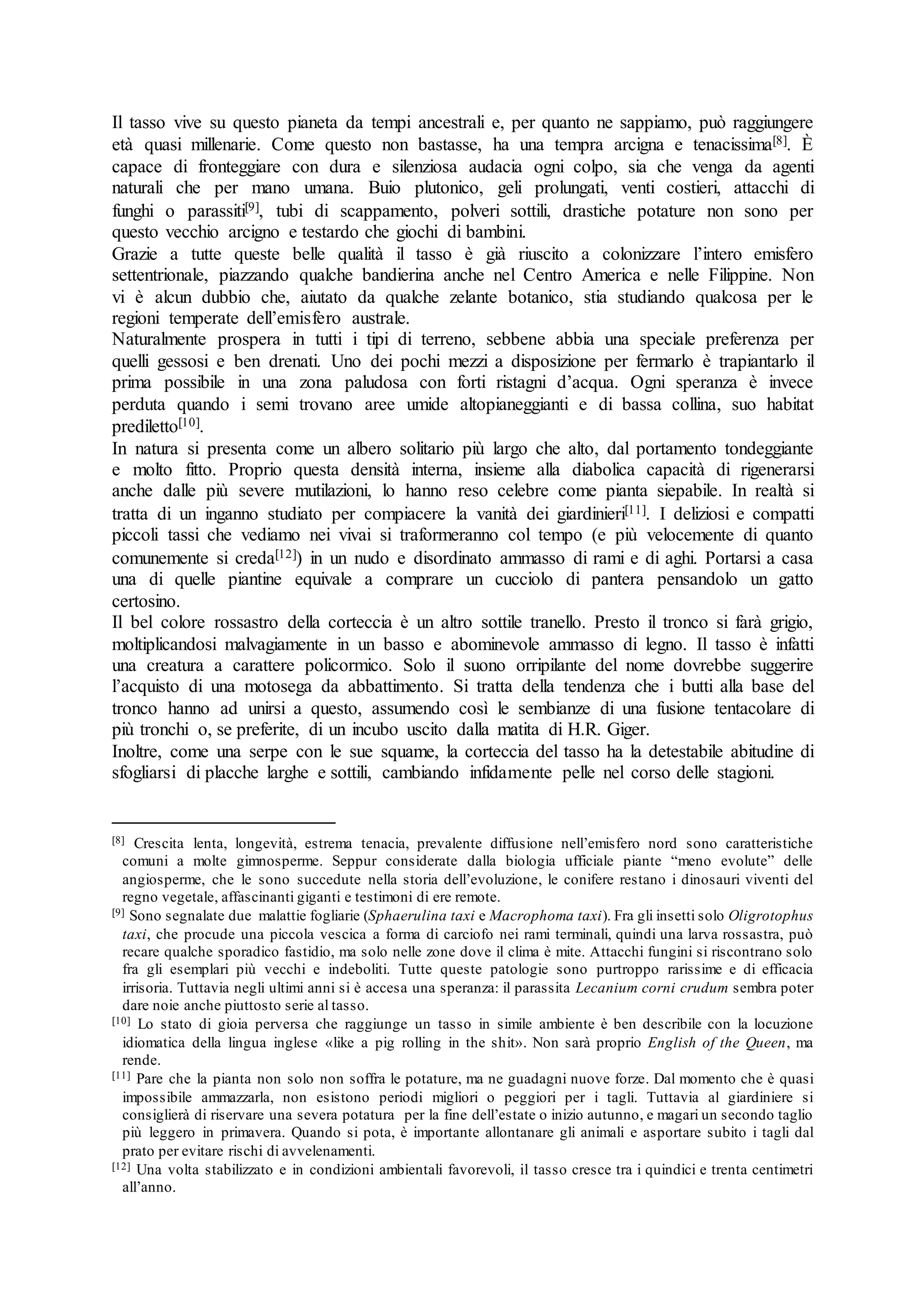 Sulla propagazione del tasso | DOCX