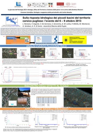 Sulla risposta idrologica dei piccoli bacini del territorio carsico ...