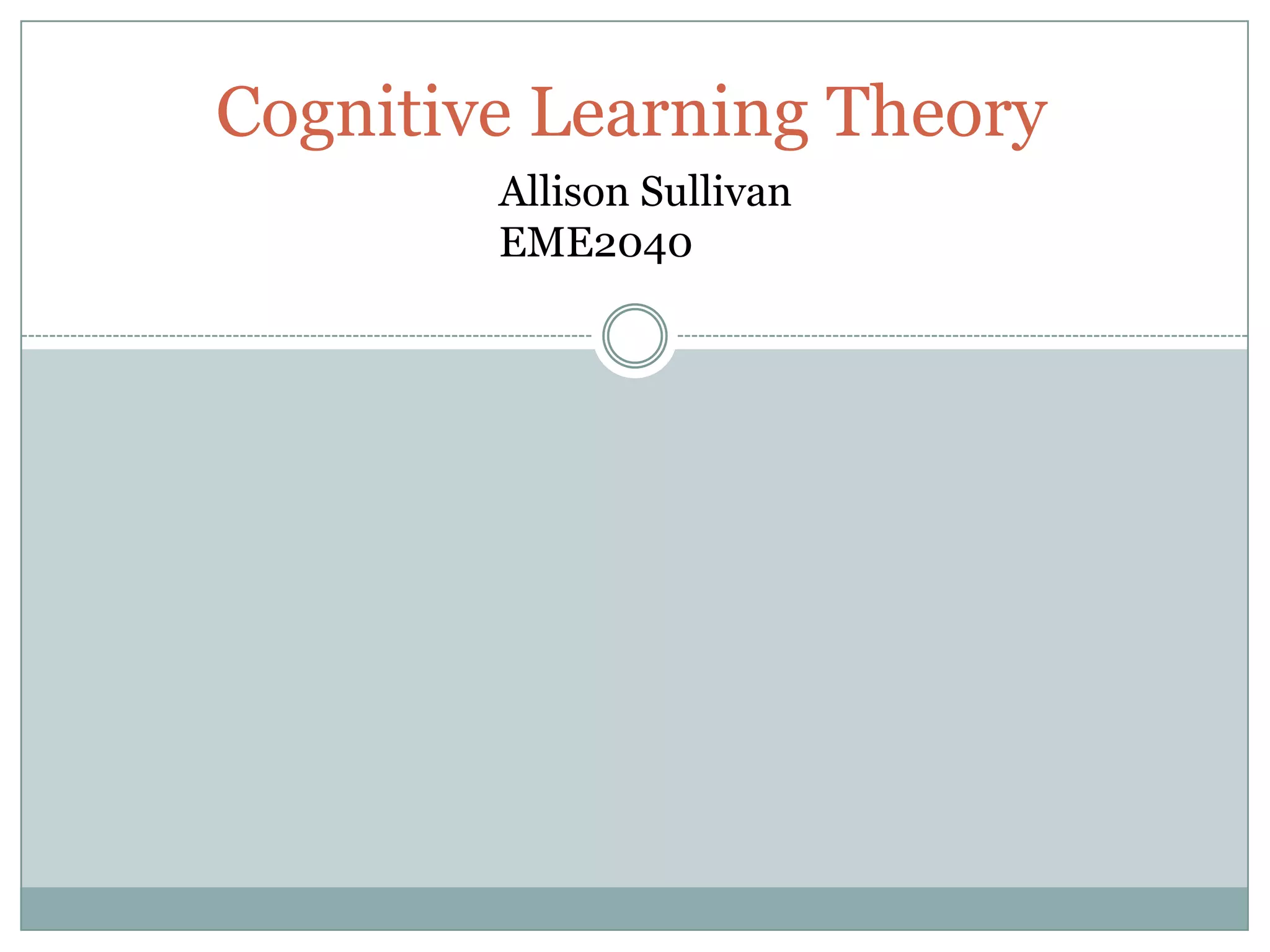 Sullivan theory | PPTX