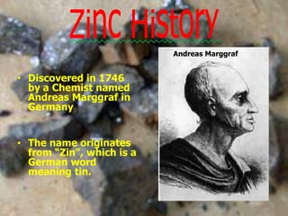 Who Discovered Zinc