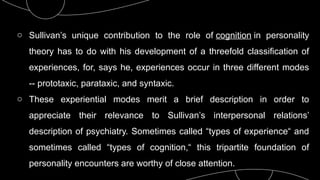 SULLIVAN'S INTERPERSONAL THEORY OF PERSONALITY DEVELOPMENT.pptx