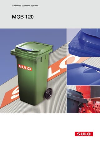 Sulo-120 ltr (2 Wheeled )Bin | PDF | Auto Type | Automotive
