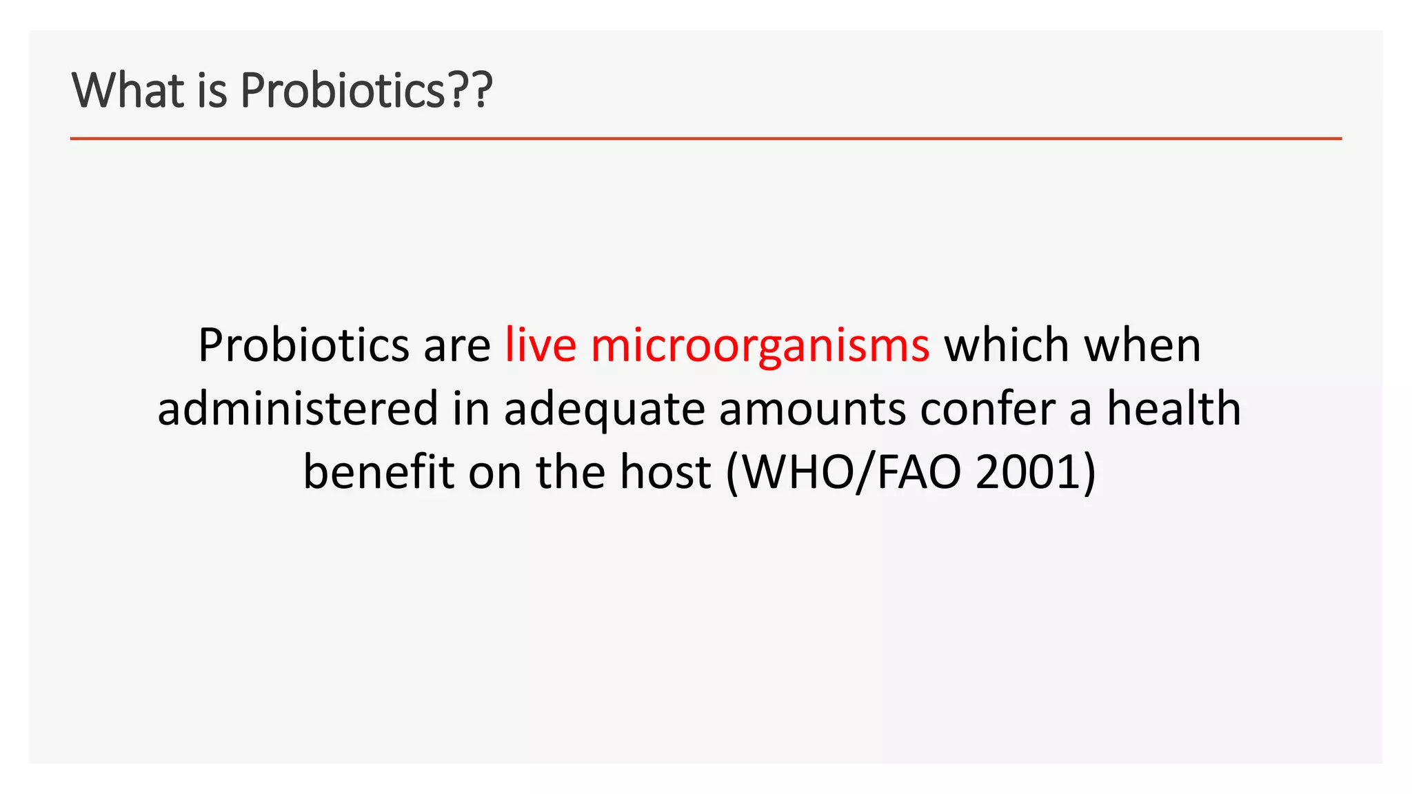 Probiotics in Fish Immunity (Sulove Koirala) | PPTX