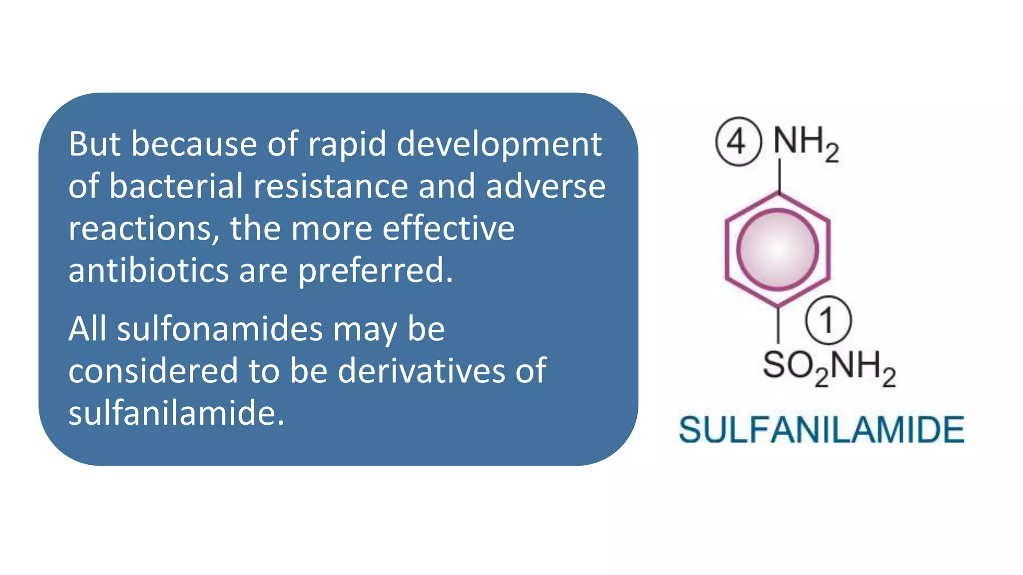 Sulphonamides and sulfa drugs | PPTX