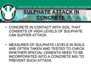 Sulphate attack | PPT
