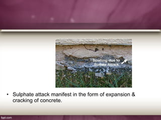 Sulphate attack | PPT