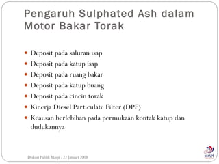 Sulphated ash itb | PPT