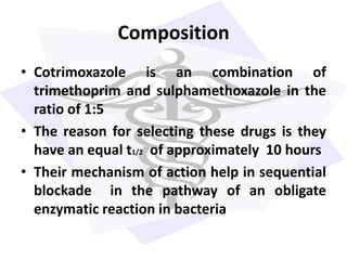 Sulphonamaides and cotrimoxazole | PPTX