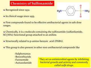 Sulphonamide | PPTX