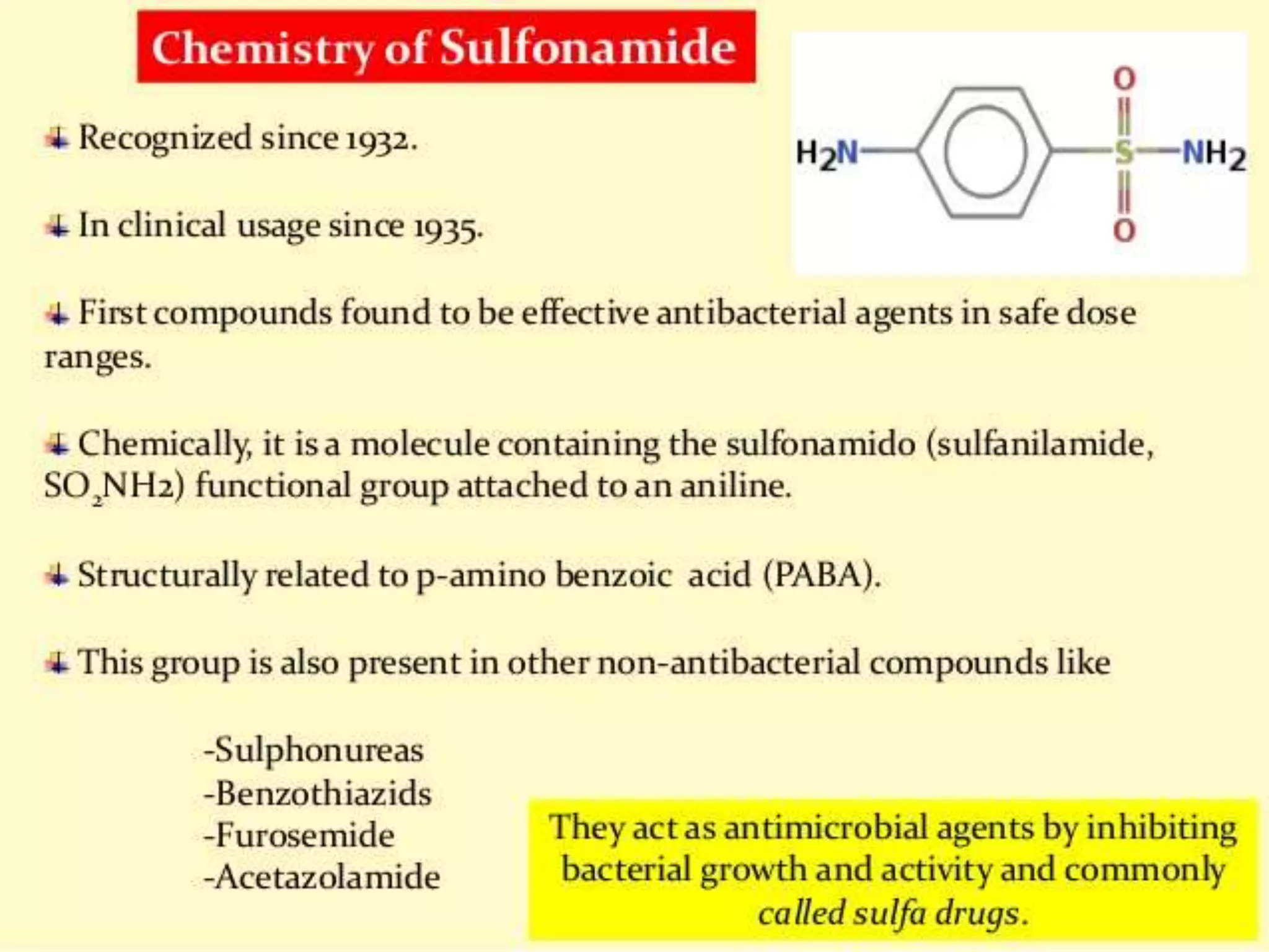 Sulphonamide | PDF