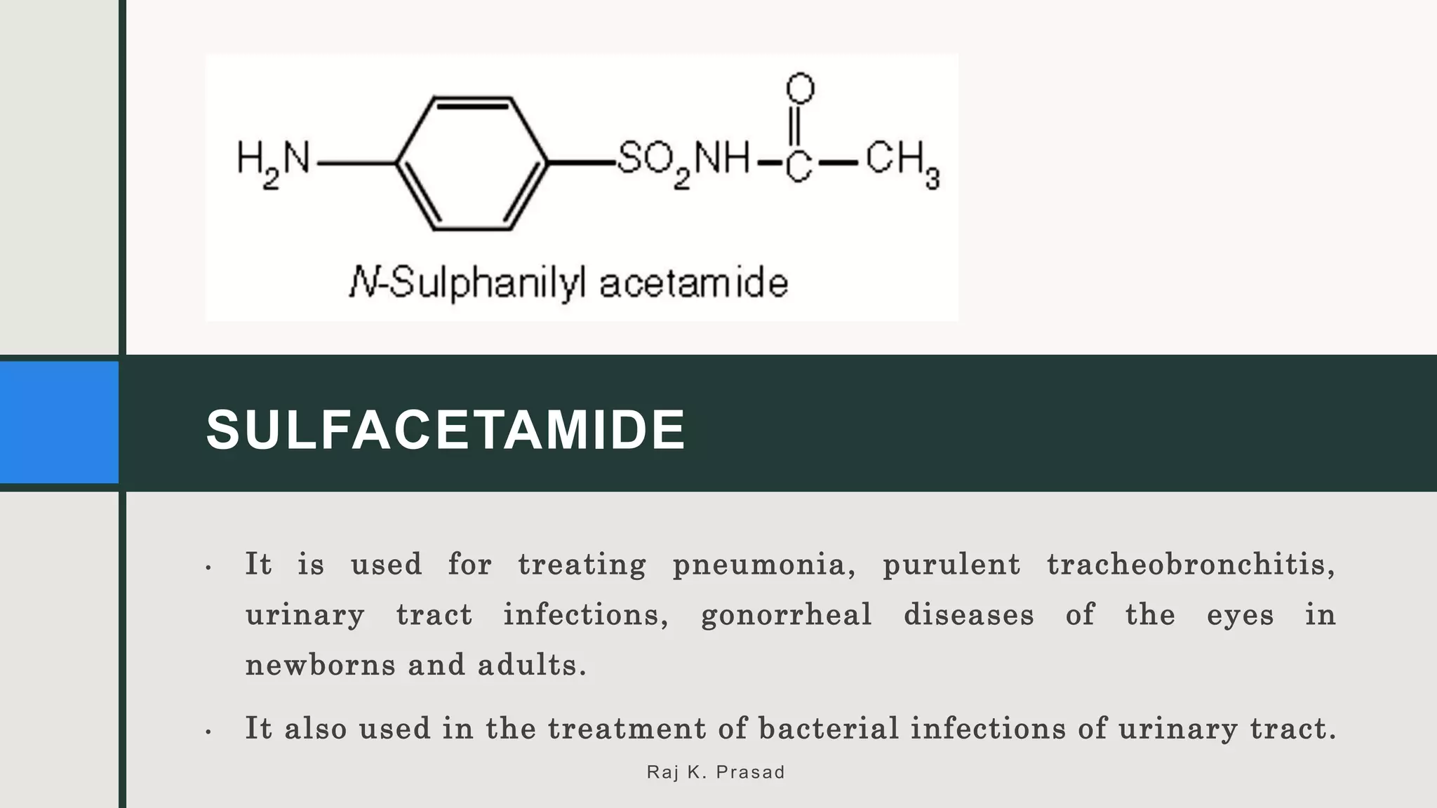 Chemistry of Sulphonamide.pptx | Pharmaceutical Drugs | Medical Health