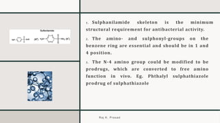 Chemistry of Sulphonamide.pptx