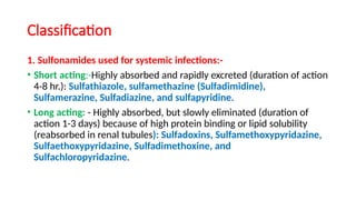 Sulphonamide.pptx Uses History Sulfonamides | PPT