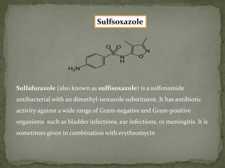 Sulphonamide ppt converted (1) | PDF