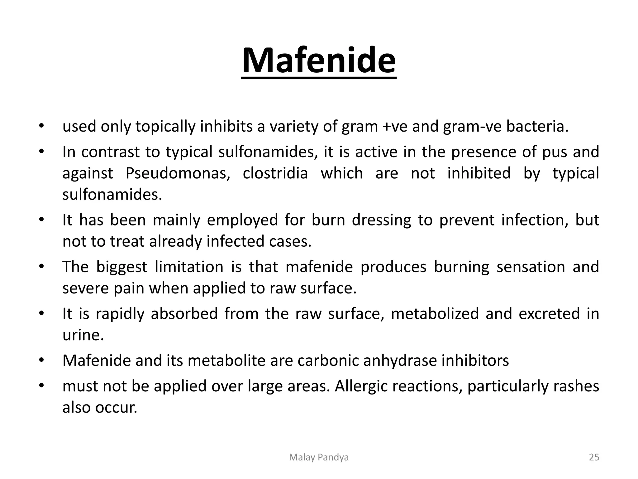 Sulphonamides Pharmacology For Pharmacy students | PPTX