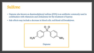 Sulphonamides and Sulfone | PPTX