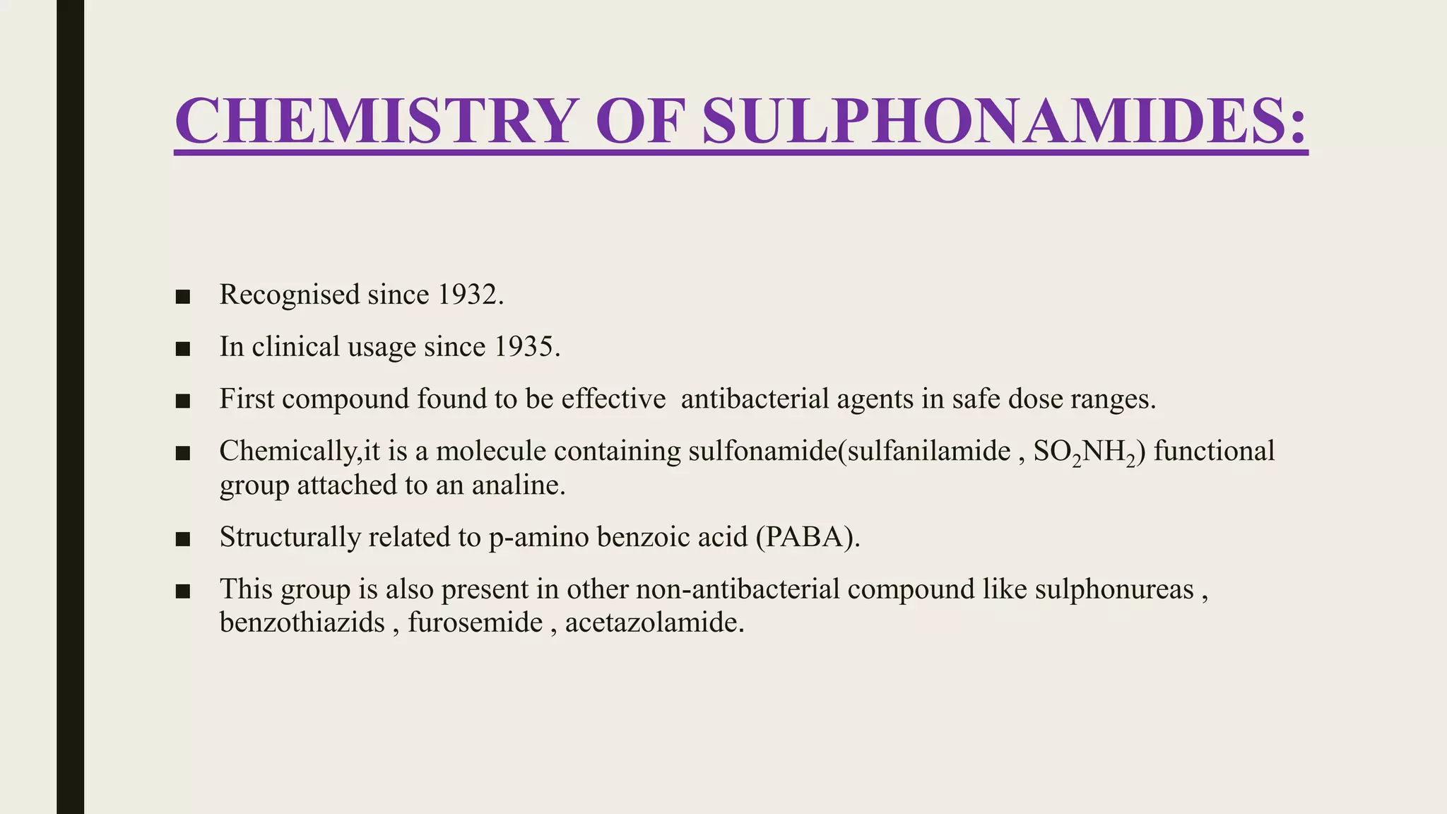 Sulphonamides | PPT
