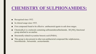 Sulphonamides | PPT
