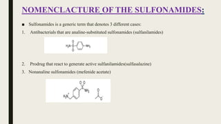 Sulphonamides | PPT
