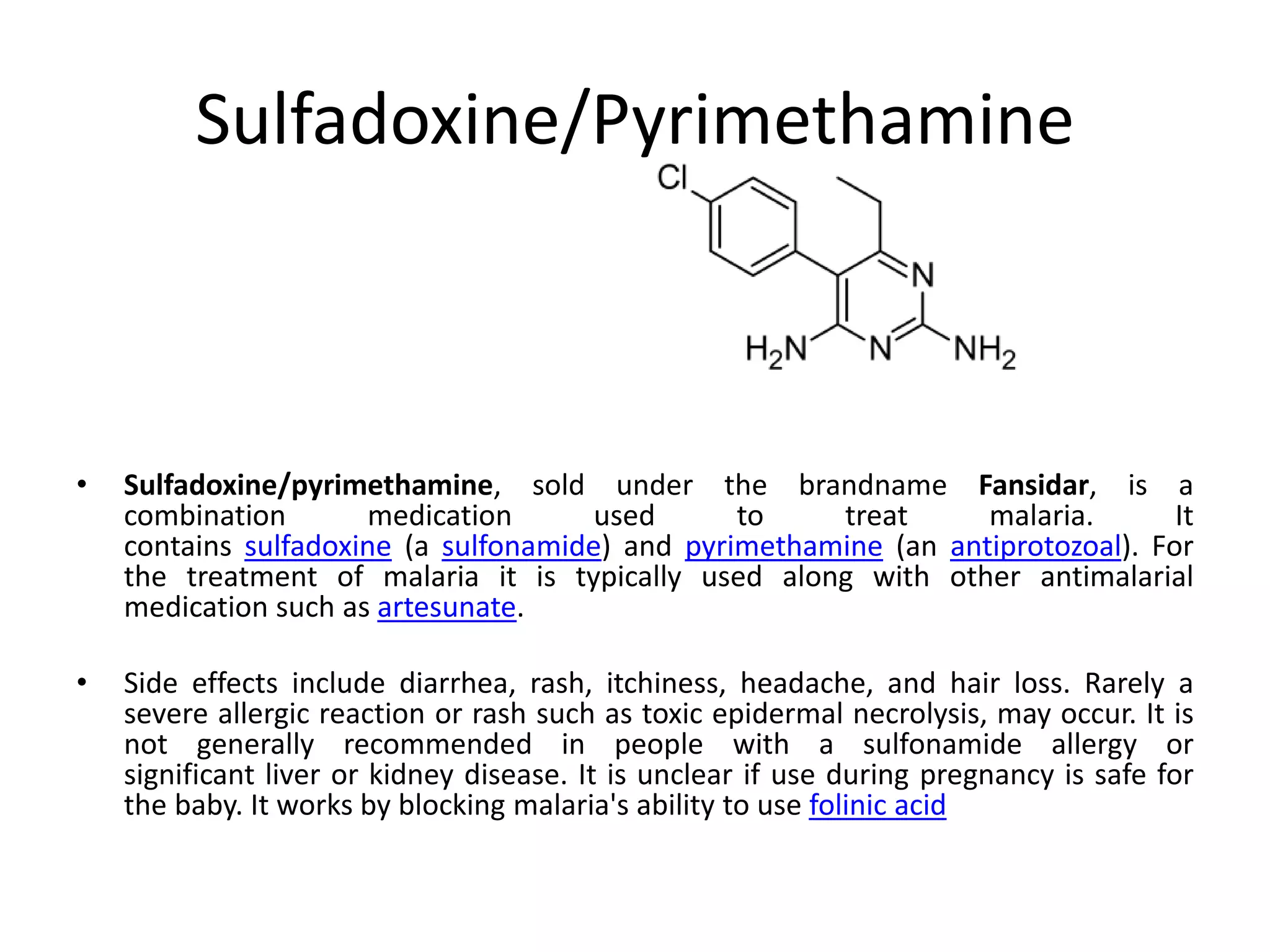 Sulphonamides | PPTX