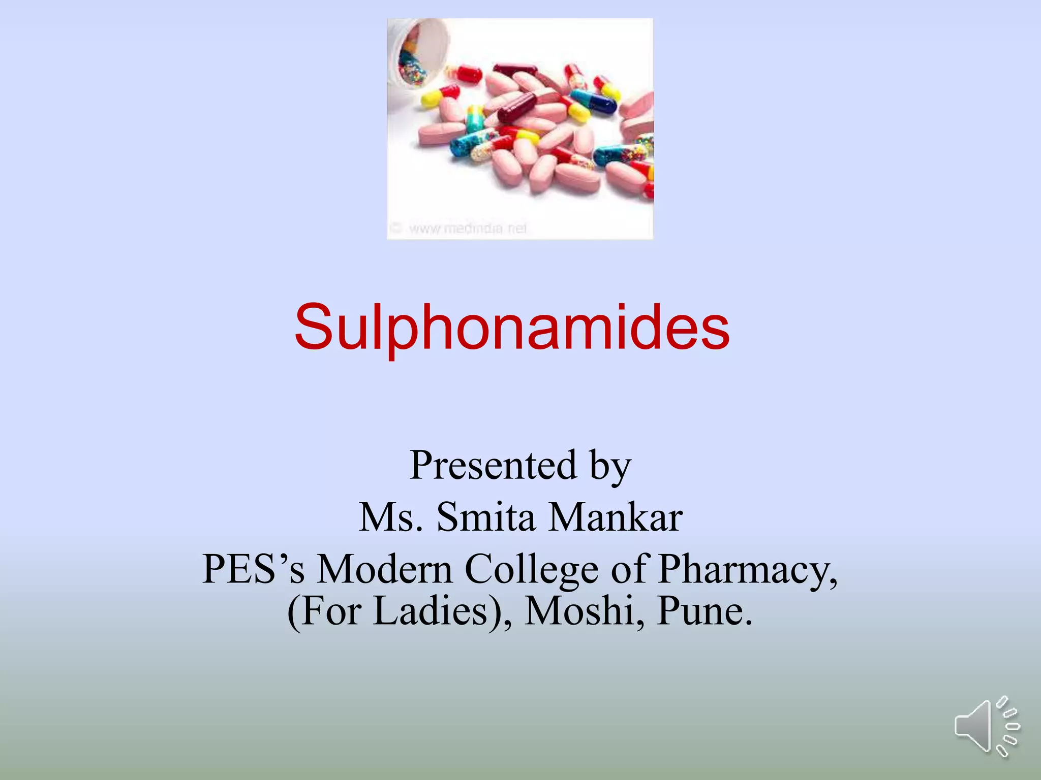 Sulphonamides.pptx