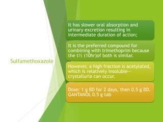 SULPHONAMIDES and Fluoroquinolones.pptx