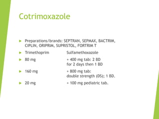 SULPHONAMIDES and Fluoroquinolones.pptx