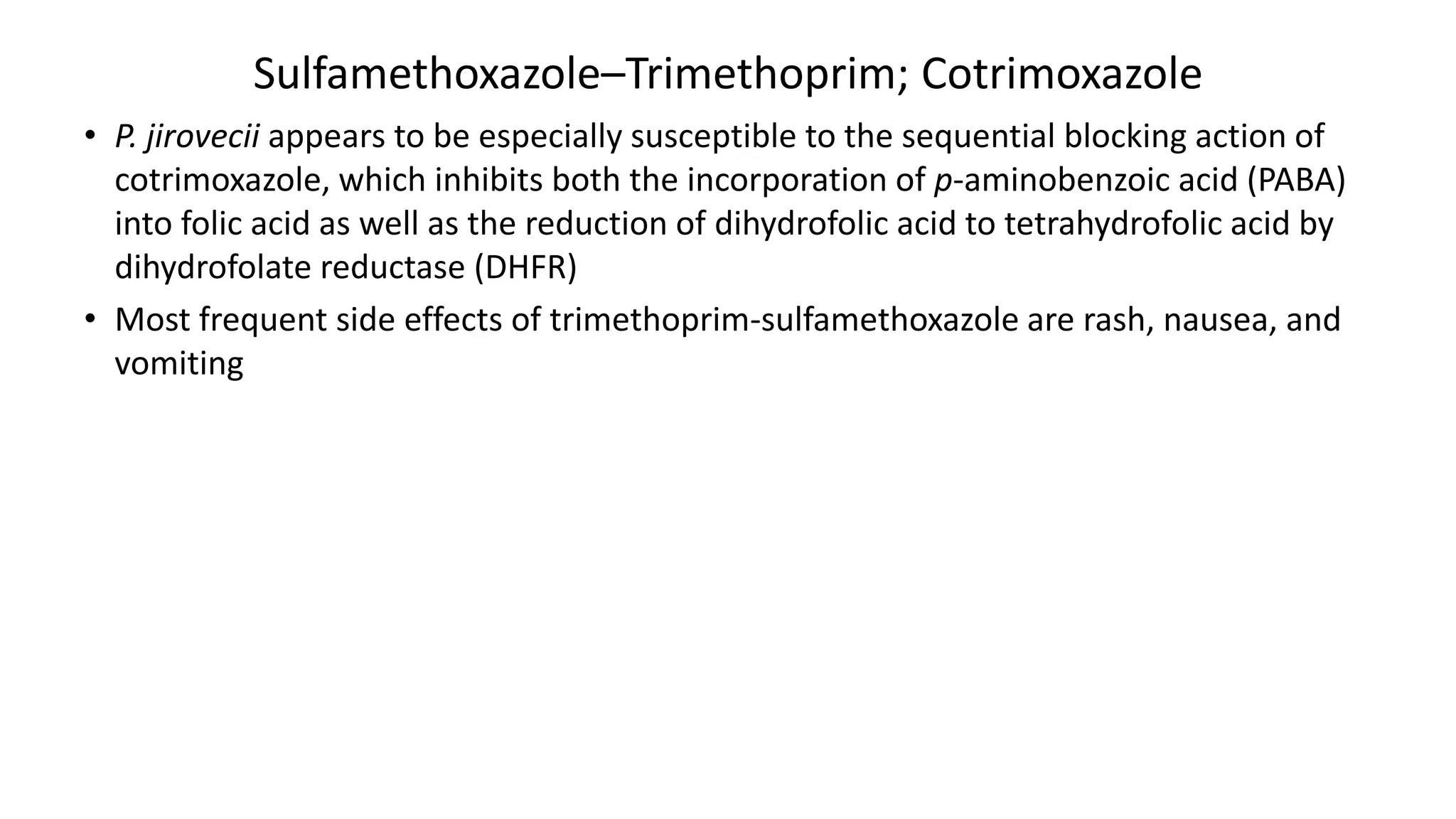 Sulphonamides, Medicinal Chemistry-III, | PPTX