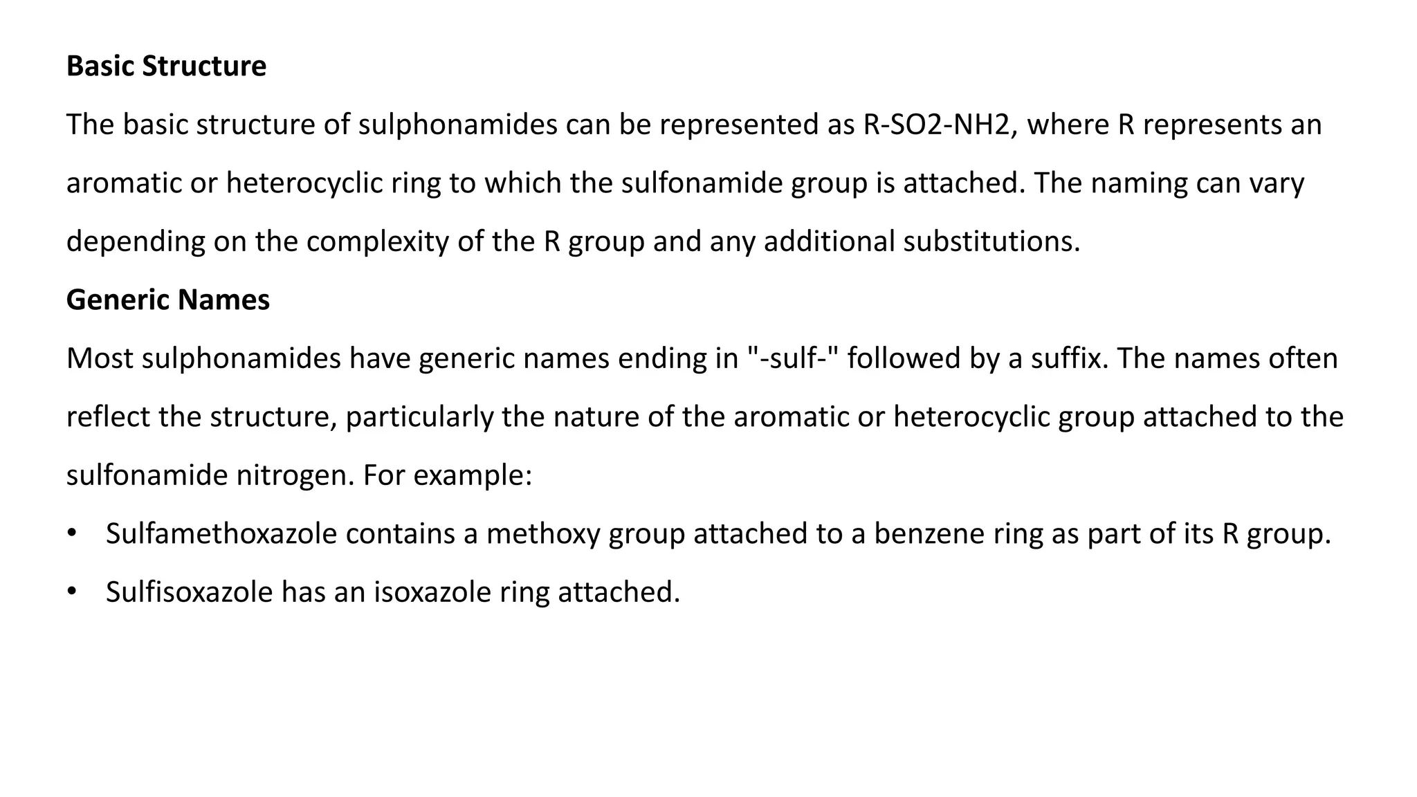 Sulphonamides, Medicinal Chemistry-III, | PPTX