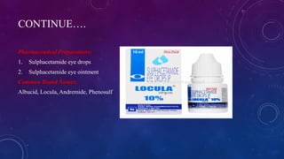 Sulphonamides Presentation of Pharmaceutical Chemistry | PPT